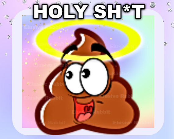 Holy Sh*t Emote Twitch Emotes poop Poo Crap Streaming Stream Youtube D ...